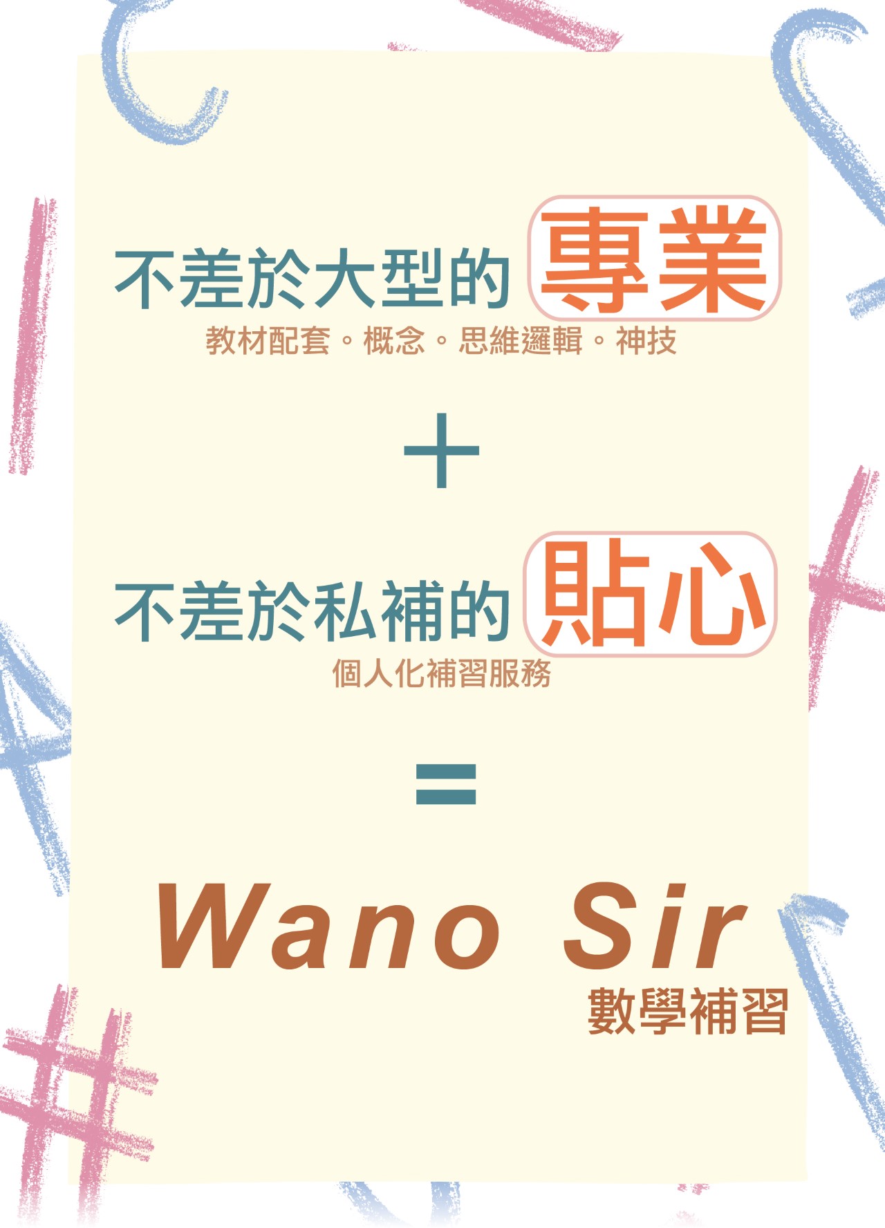 數學補習 Wano Sir - DSE數學補習班